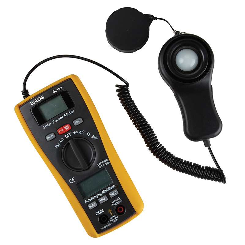 Di-LOG SL102 Advanced Irradiance Meter with built-in DMM